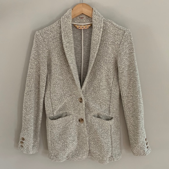 Faherty | Jackets & Coats | Faherty Pomona Textured Knit Blazer Organic ...